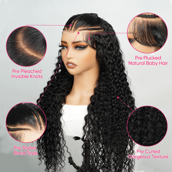 Pre styled lace front wigs store