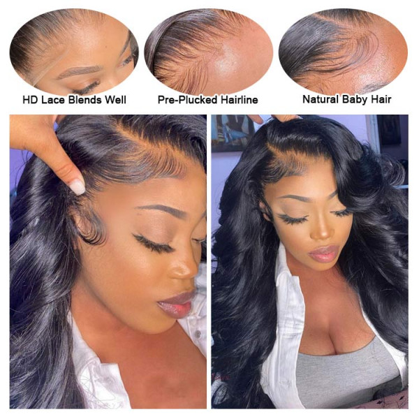 Invisible lace wig store